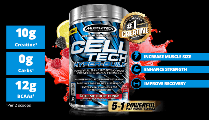 MuscleTech - Cell-Tech Hyper-Build (30 lần dùng) - Vựa Gym