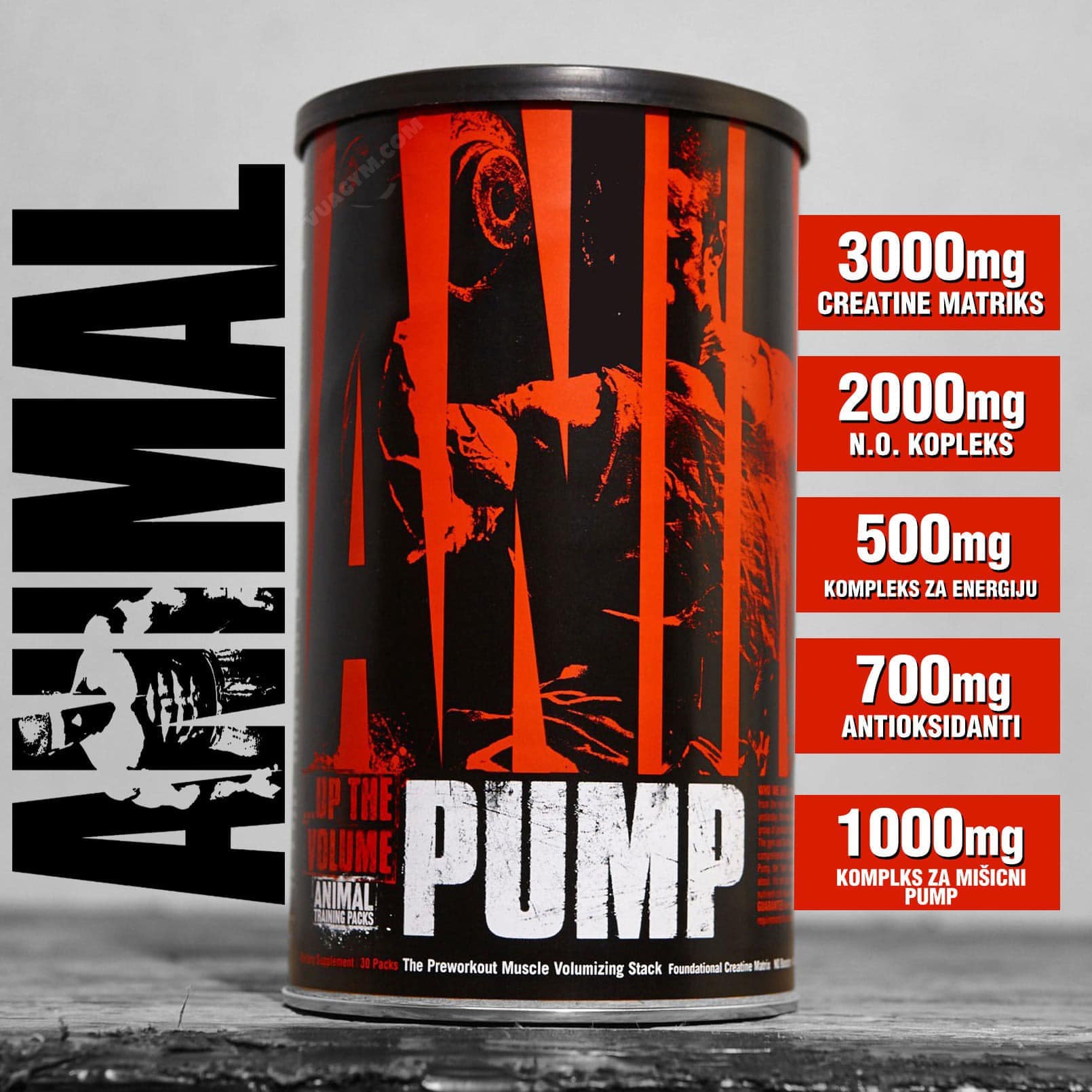 Animal - Pump (30 gói) - Vựa Gym