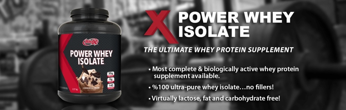 BioX - Power Whey Isolate (2.27 Kg) - Vựa Gym
