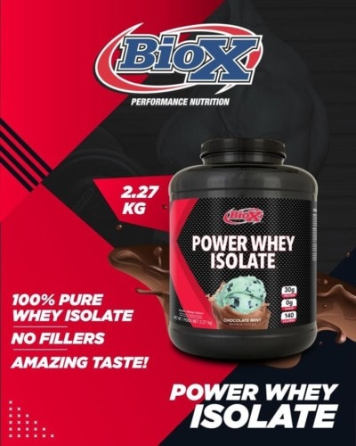 BioX - Power Whey Isolate (2.27 Kg) - Vựa Gym