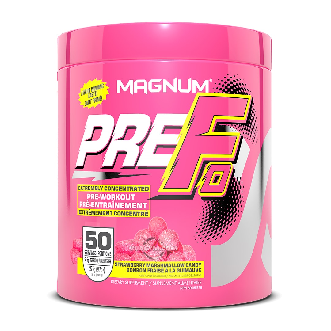 Magnum PRE-FO 50 Lần Dùng Thể Hình Fitness - Giá Ưu Tiên