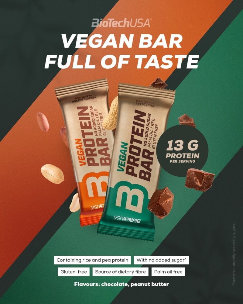 BioTechUSA - Vegan Protein Bar - Vựa Gym