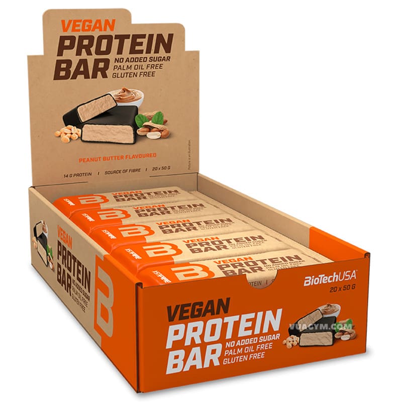 BioTechUSA - Vegan Protein Bar - Vựa Gym