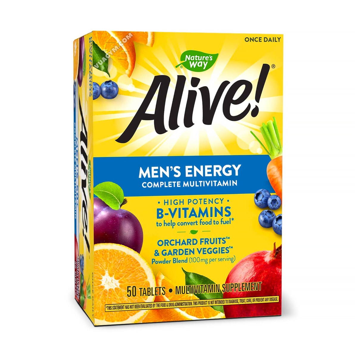 Nature's Way - Alive! Men's Energy (50 viên) - Vựa Gym