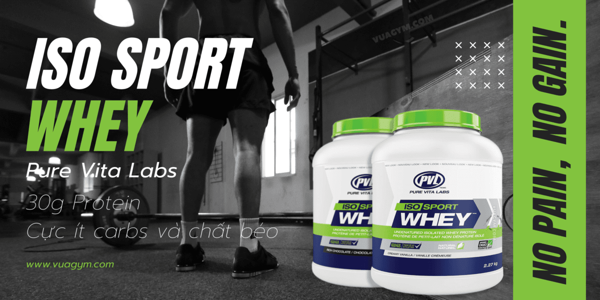 PVL - Iso Sport Whey (5 Lbs) - Vựa Gym
