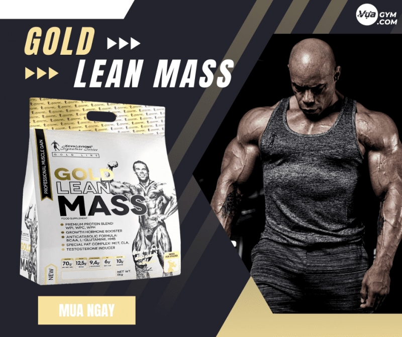 Kevin Levrone - GOLD Lean Mass (6KG) - Vựa Gym