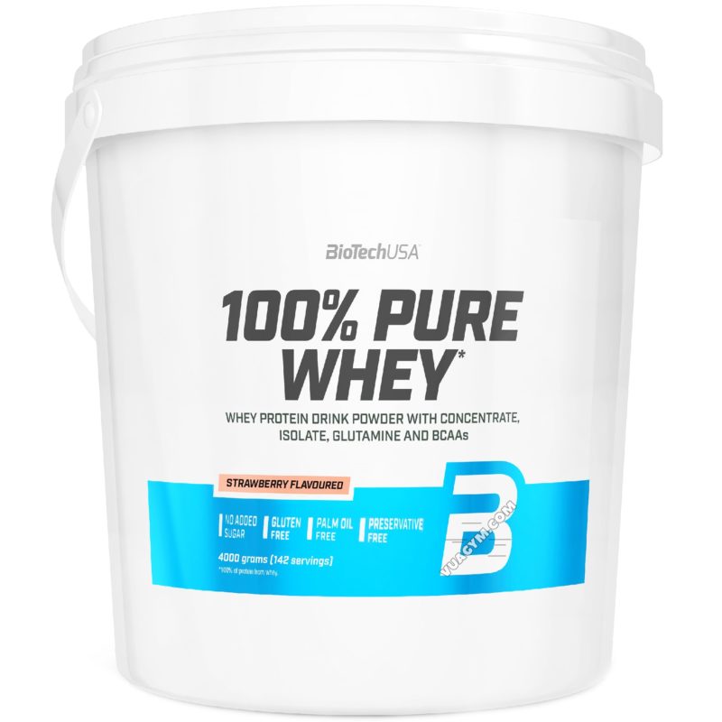 BioTechUSA - 100% Pure Whey (4KG) - Vựa Gym