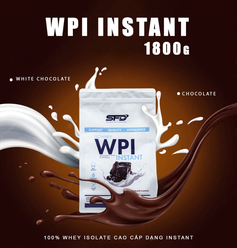 SFD - IsoWhey WPI Instant (1800g) - Vựa Gym