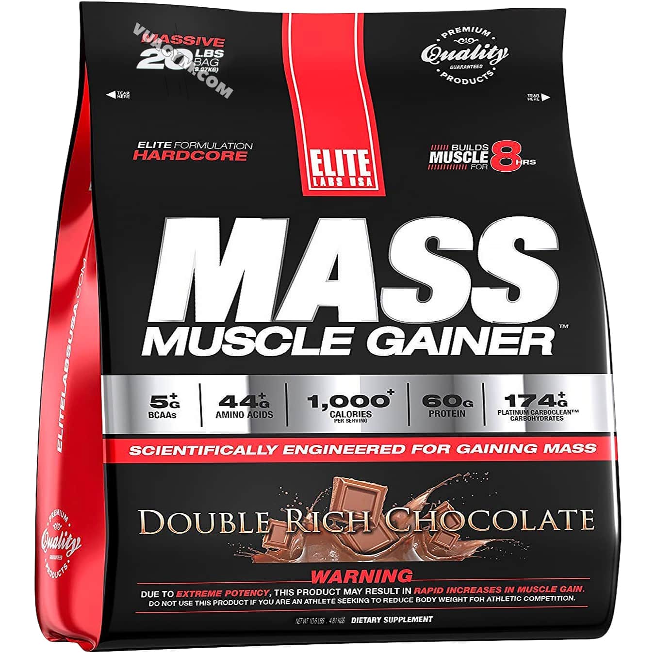 Elite Labs Mass Muscle Gainer 20 Lbs - Siêu Sale | Mua Ngay