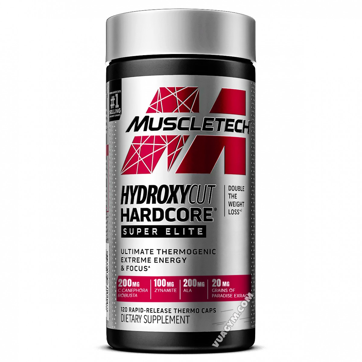 MuscleTech Hydroxycut Hardcore Super Elite 120 Viên