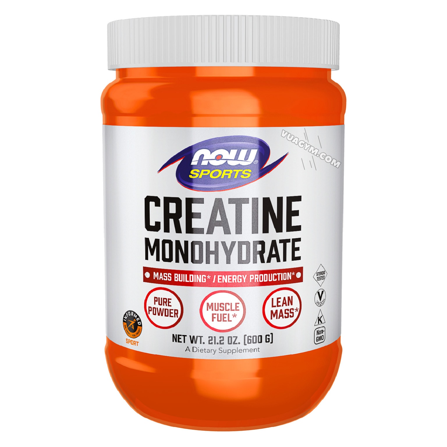 NOW Creatine Monohydrate 600g - Giá Tốt Trên Thị Trường