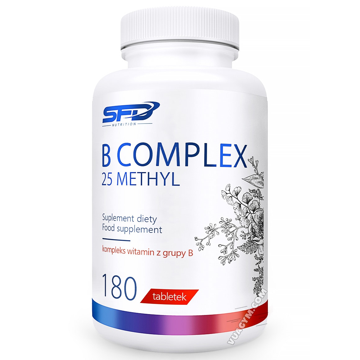 SFD Vitamin B Complex 25 Methyl 180 Viên - Giá Ưu Tiên