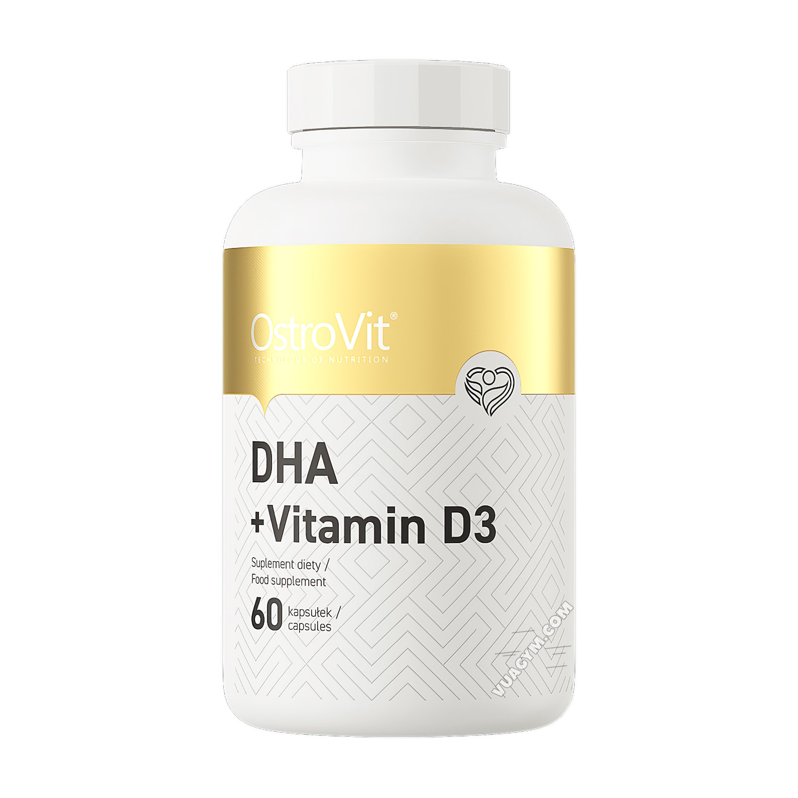OstroVit DHA Vitamin D3 60 Viên - Giá Tốt Trên Thị Trường