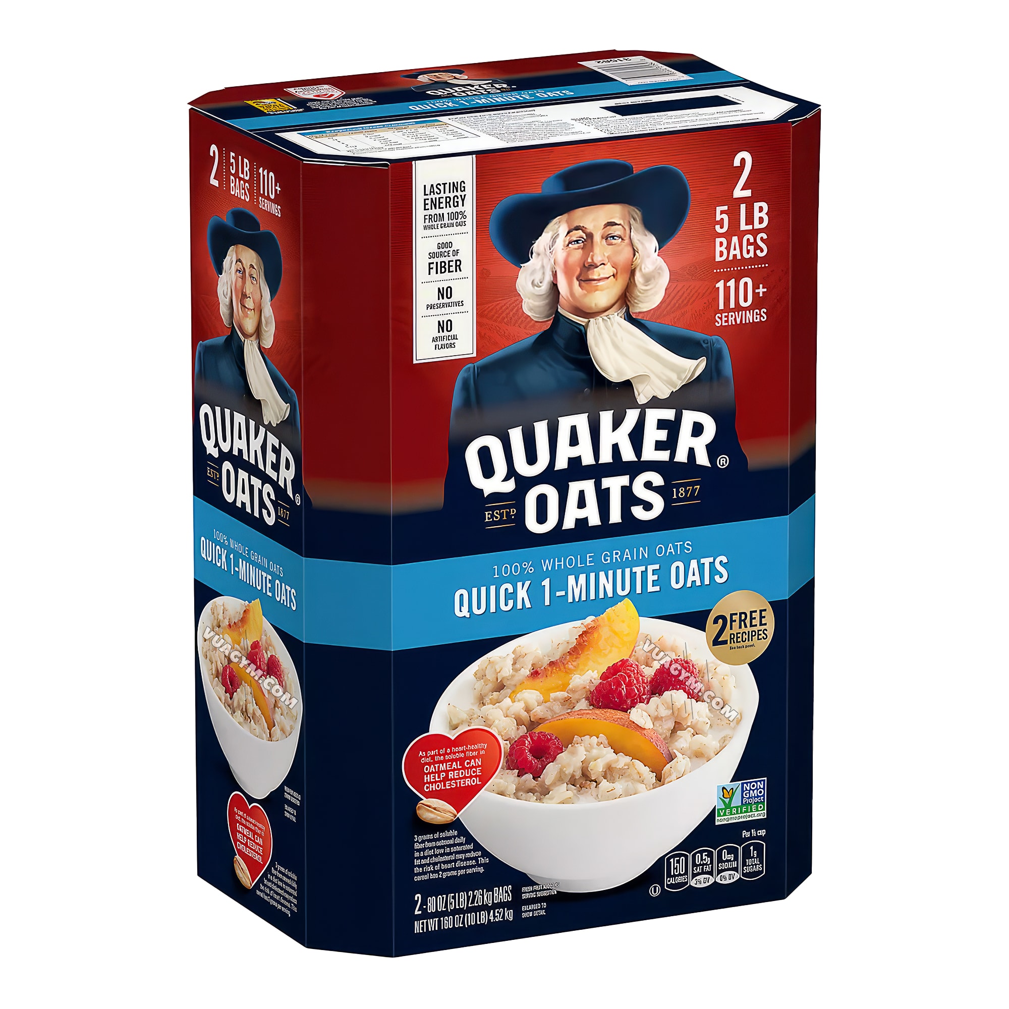 Quaker Yến Mạch Quick 1-Minute Oats 4.5 Kg - Giá Ưu Tiên