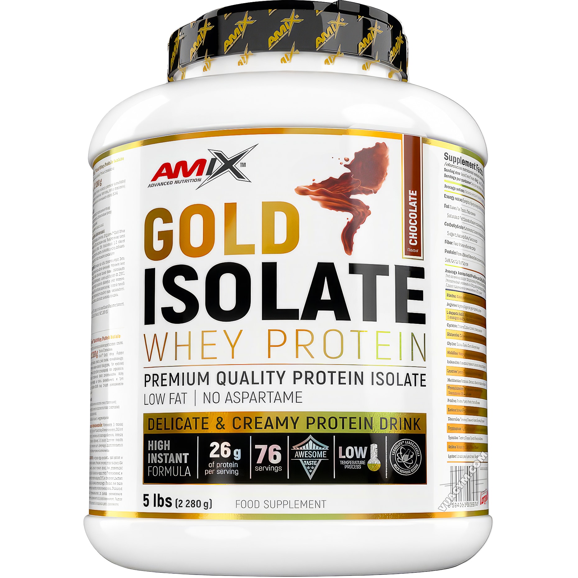 Amix Gold Isolate 5 Lbs - Giá Tốt Nhất Thị Trường