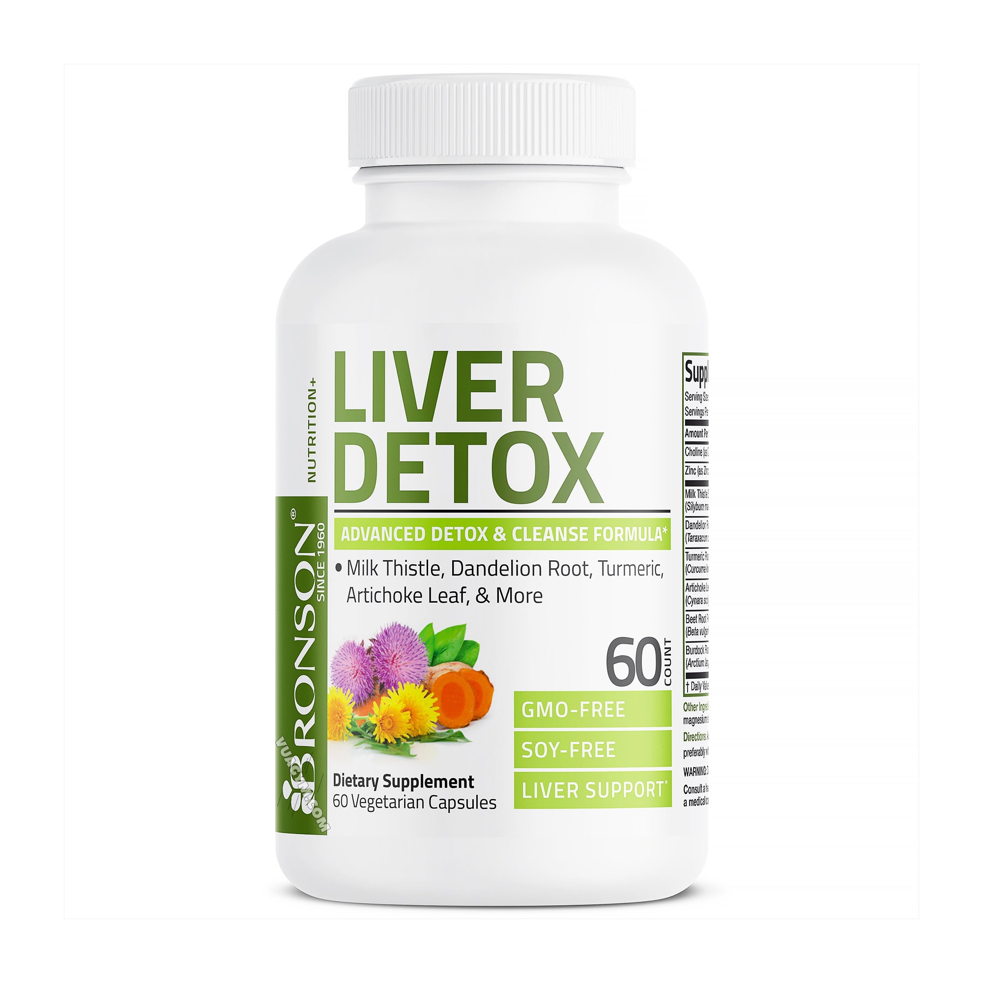 Bronson Liver Detox 60 Viên - Giá Tốt Trên Thị Trường