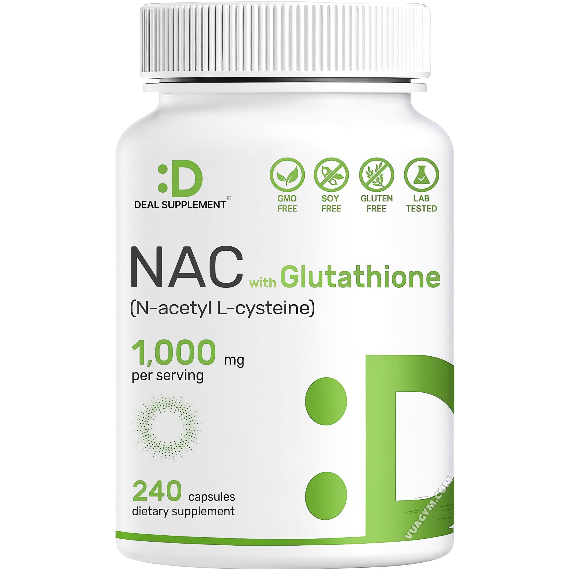Deal Supplement NAC Glutathione 1000mg 240 Viên - Mua Ngay
