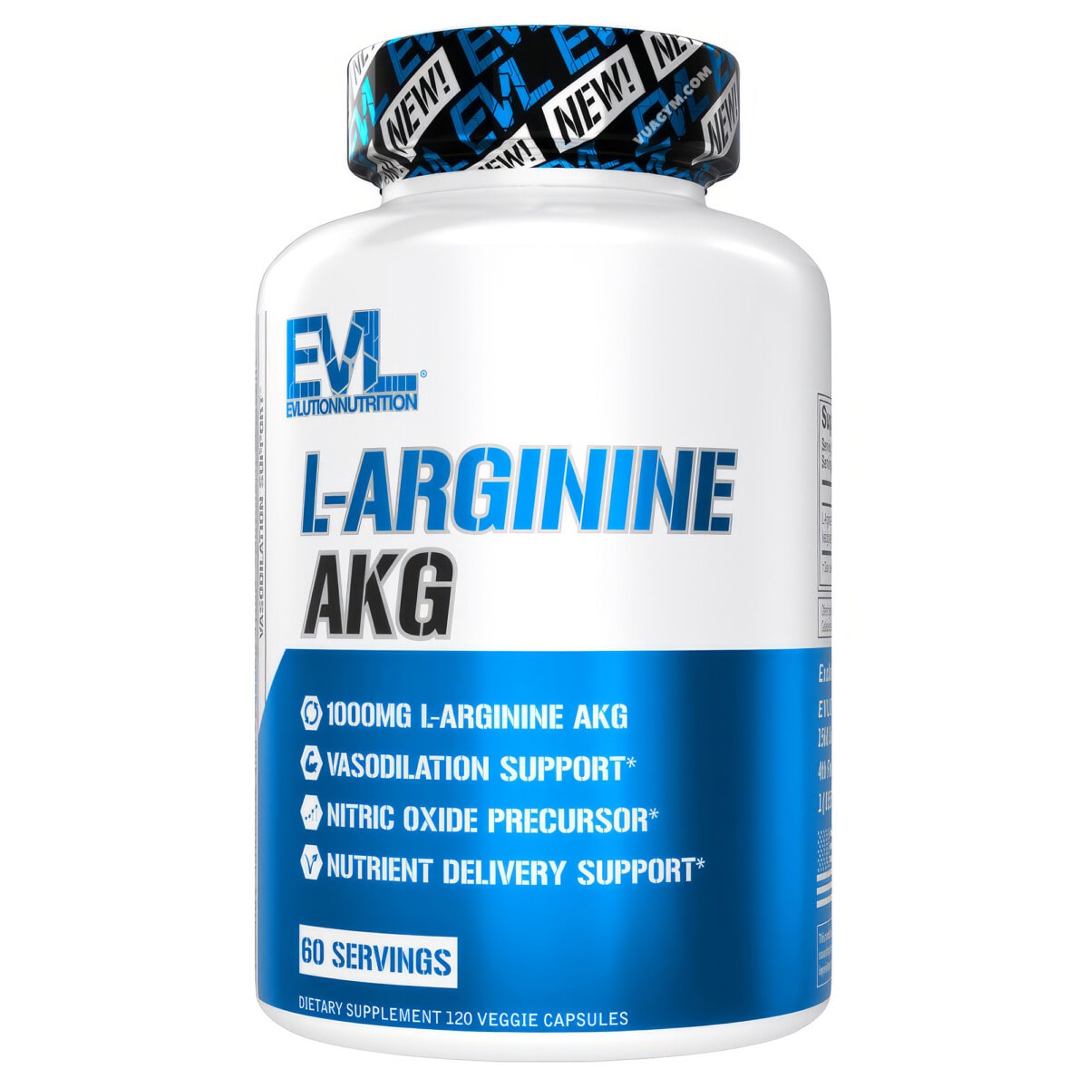 EVL L-Arginine AKG 500mg 120 Viên - Giá Tốt Trên Thị Trường