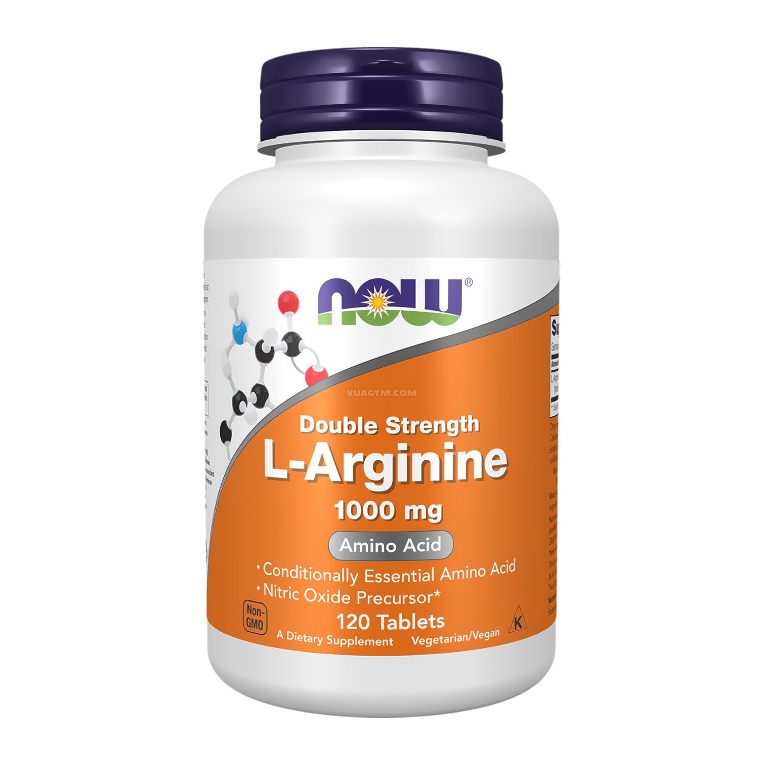 NOW - L-Arginine 1000mg / Tablet (120 Viên) - MUA NGAY
